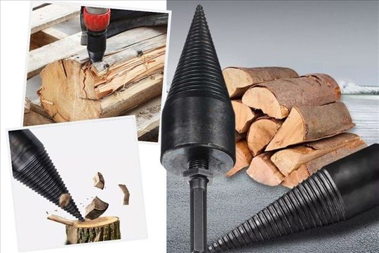 Svrdlo za cepanje drva Cepac drva 45mm precnik