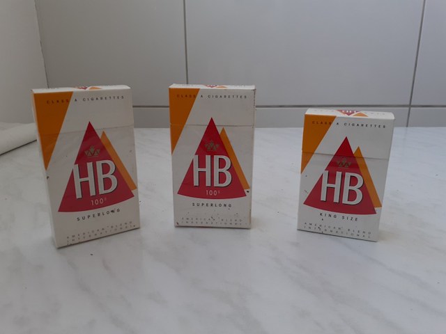 HB tri prazne kutije-lot