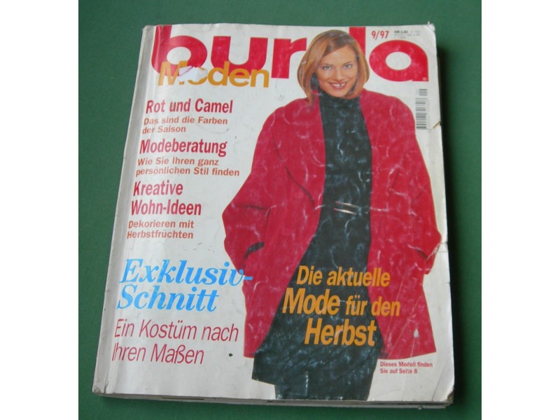 Burda, septembar 1997., Nemački