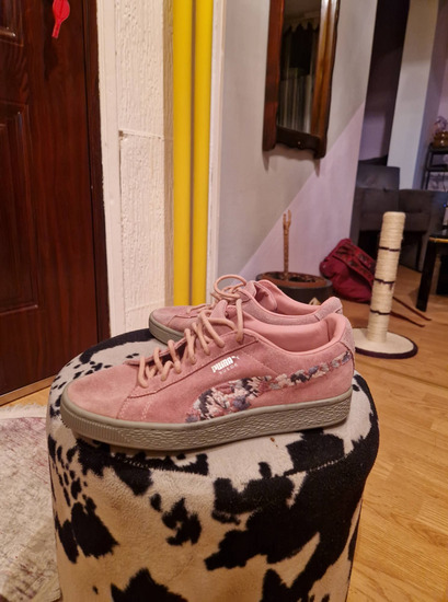 Samo 1000 - Roze ženske Puma Suede