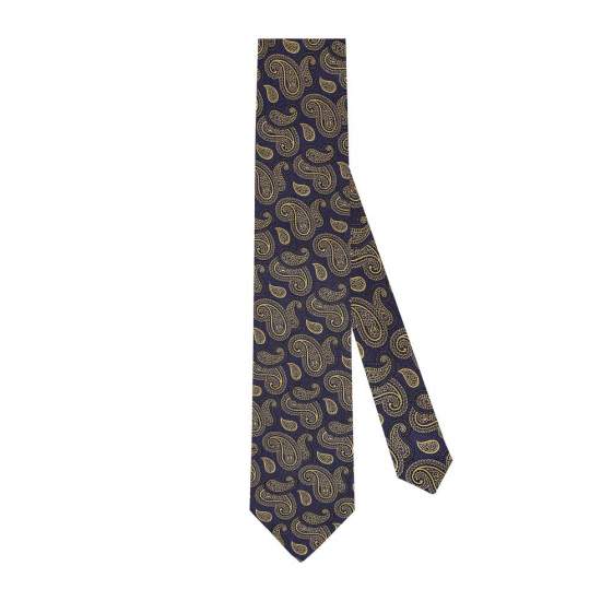 VAKKO DROP PATTERNED SILK TIE