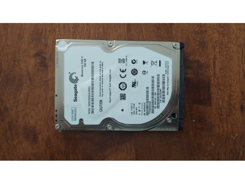 Hard disk Seagate 500GB , SATA II , 32% helta