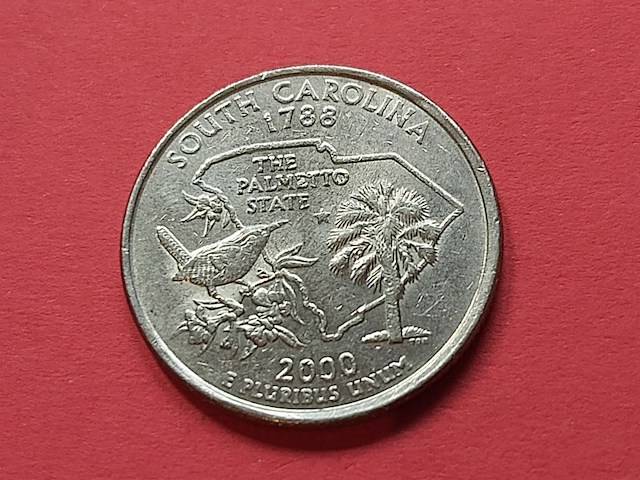 USA  - quarter dollar 2000 god P South Carolina