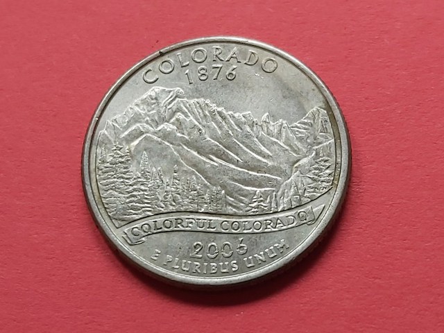 USA  - quarter dollar 2006 god P Colorado