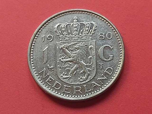 Holandija  - 1 gulden 1980 god