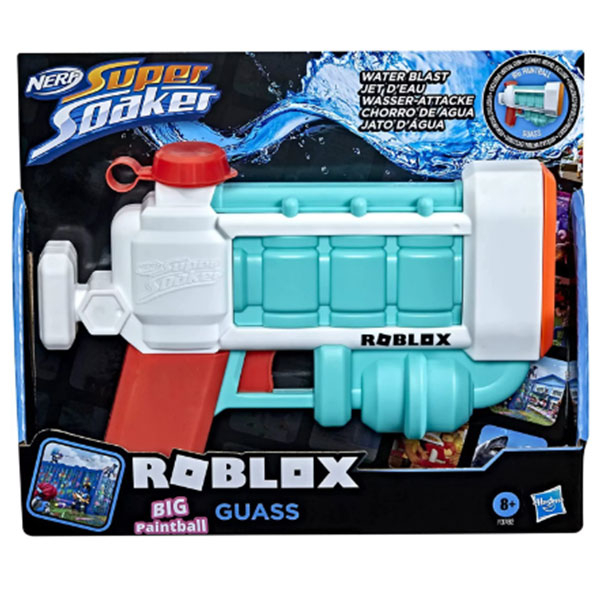 Nerf Super Soaker Roblox Paintball Blaster F3782