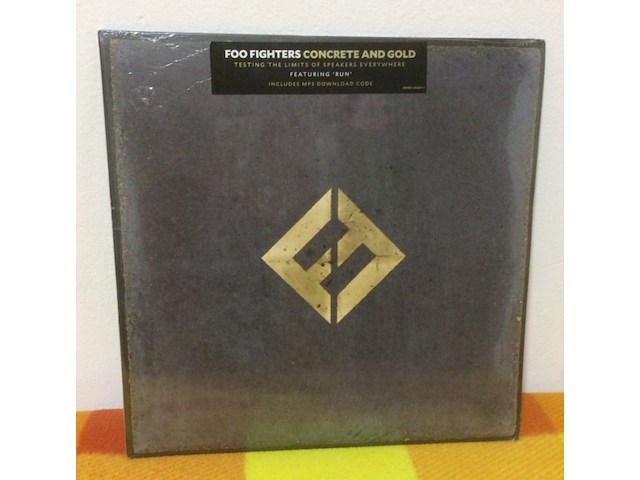 FOO FIGHTERS - Concrete and Gold (2xLP) gatefold EU