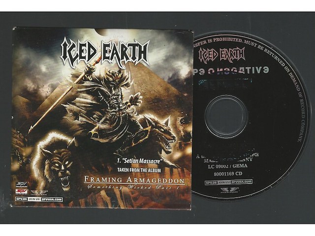 Iced Earth Type O Negative Engel  Setian Massacre