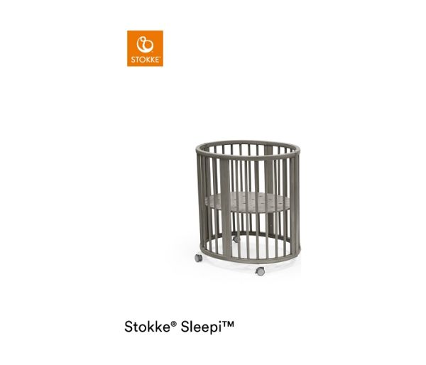 STOKKE® SLEEPI V3™ MINI - HAZY GREY - S 64 cm x V 85 cm x D 82 cm