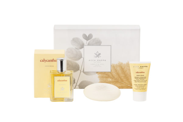 Acca Kappa Gift Set – Calycanthus – edp 100ml, Vegetable Soap 150gr, Hand Cream 75ml – Set parfemska voda, krema za ruke i sapun