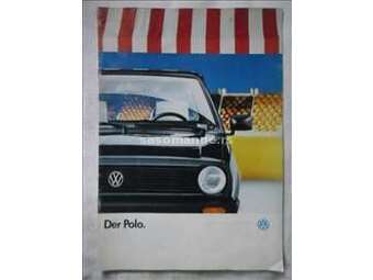 Prospekt VW Polo,1989, A4,39 str. nemacki