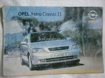 Prospekti Opel:Astra II, Corsa II, Vectra 5 kom.