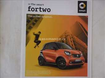 Prospekt Smart fortwo 2015.god.,engleski,75 str.