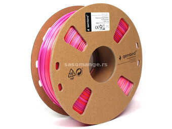 3DP-PLA-SK-01-RP PLA Svilenkasti duga Filament za 3D stampac 1.75mm, kotur 1KG red/purple