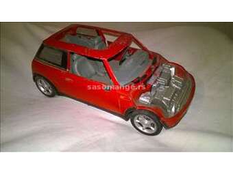 Mini Cooper 1:18,za delove,tockovi na metal.osovin