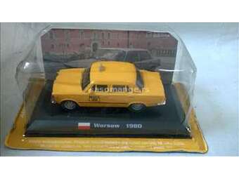 De Agostini Fiat 125 p Warsaw taxi.1:43,Kina,nov