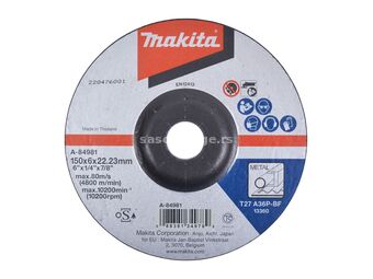 Brusni disk sa presovanim centrom Makita A-84981