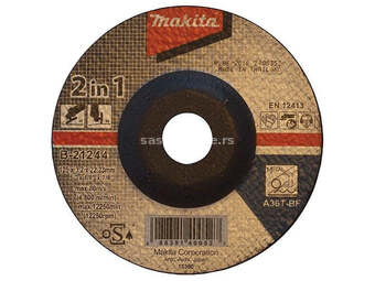 2 u 1 brusni disk za metal Makita B-21244