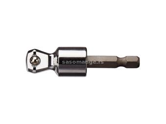 Adapter sa 1/4" za nasadne ključeve 1/2" sa funckijom naginjanja 15 Makita E-03436