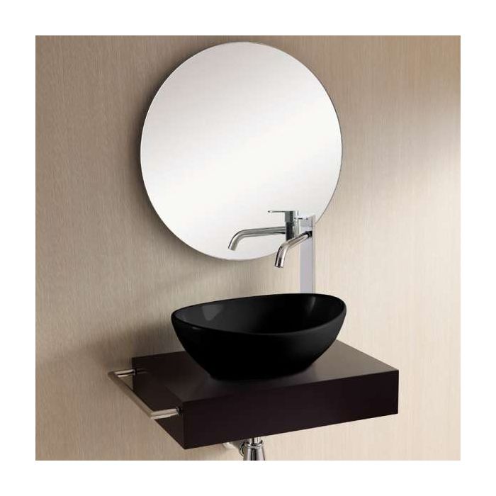 Lavabo LIMA Crni mat 40x33 cm