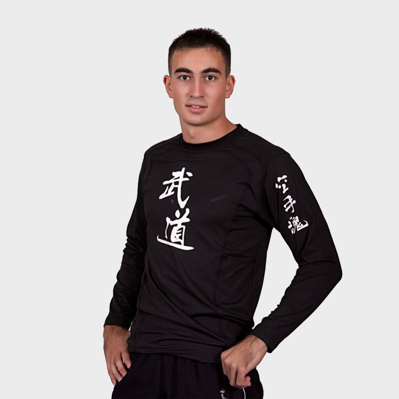 Tokaido – Majica dugi rukav – crna, polyester