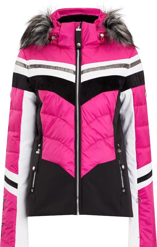 McKinley IDALINA W, ženska jakna za skijanje, pink