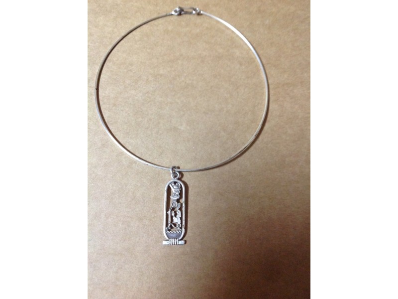 Amulet ogrlica /prsten za vrat starih egipatskih bogova