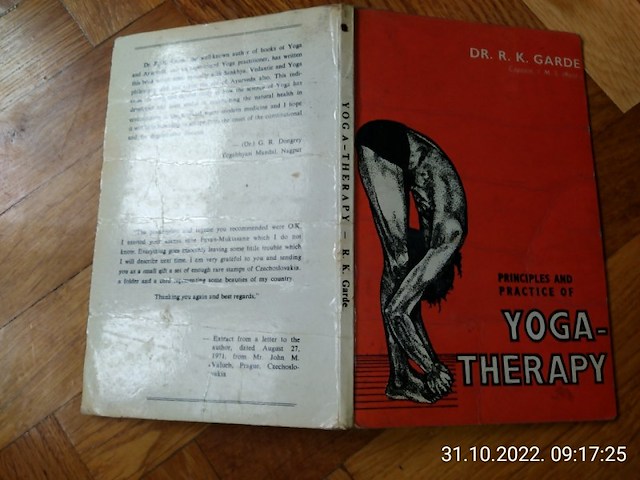 GARDE, Principles and Practice of Yoga Therapy