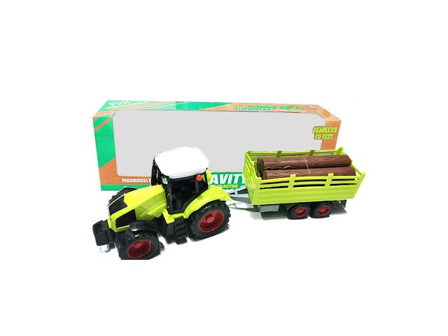 Traktor sa drvima 125257