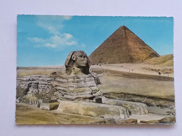 Sfinga Giza i Keopsova Piramida - Egipat - Čista -