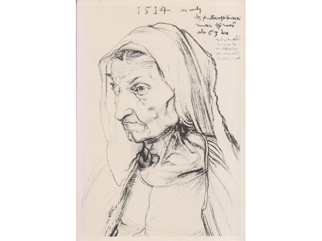 DIRER ALBRECHT DURER 1471-1528 / Portrait of the mother