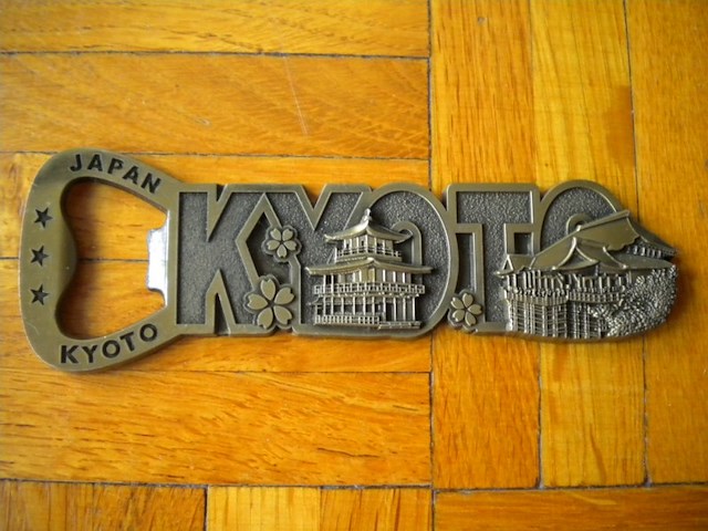 JAPAN KYOTO, magnet za frizider i otvarac za flase