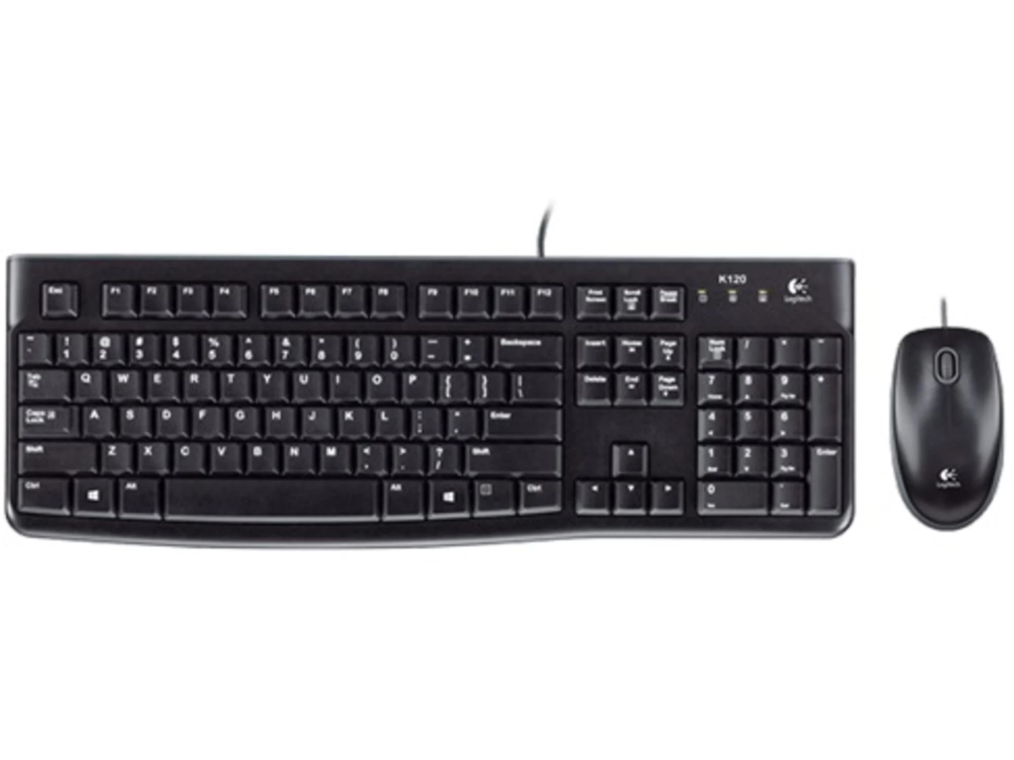 Logitech Žična tastatura i miš MK120