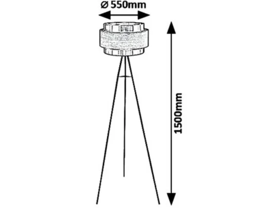 Rabalux Podna E271XMAX40W Basil