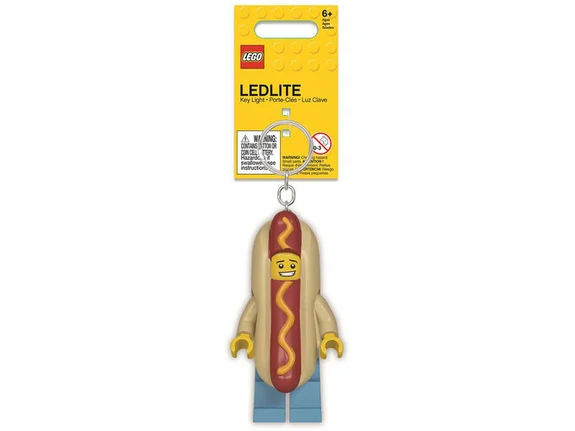 LEGO Classic privezak za ključeve sa svetlom Hot dog LGL-KE119