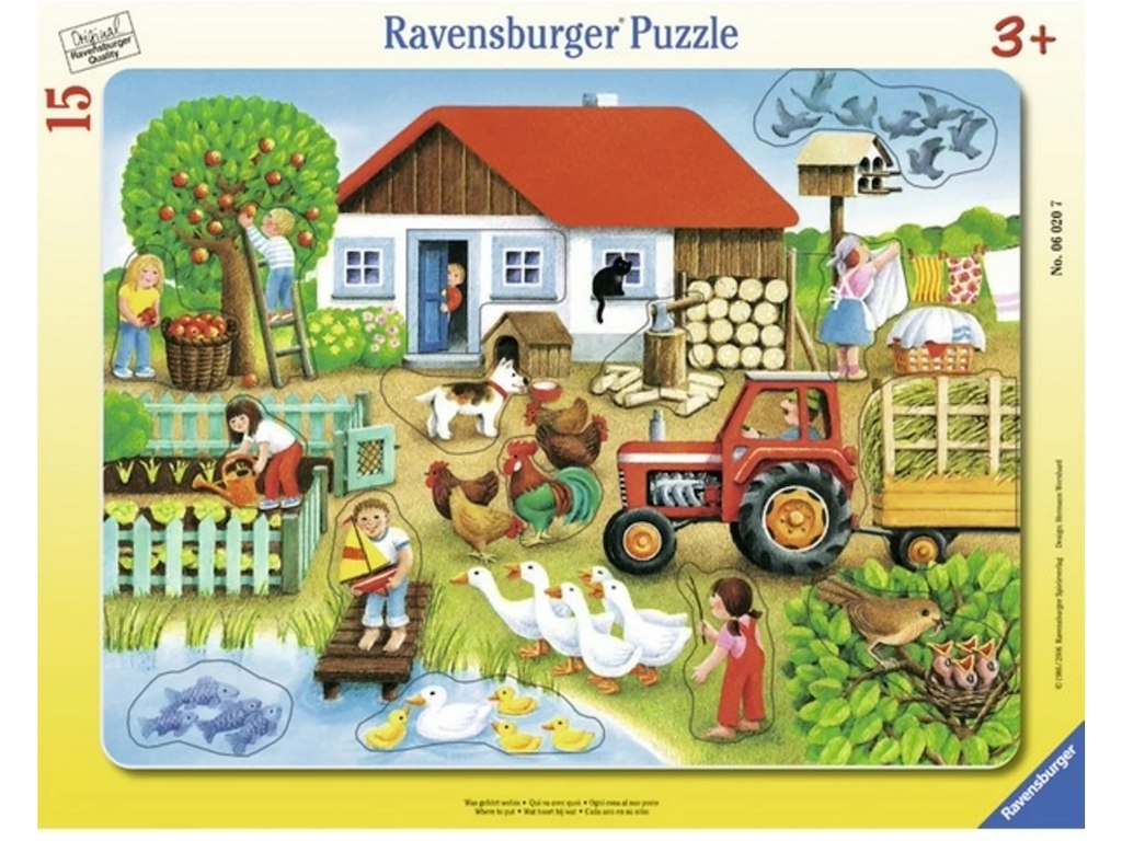 Ravensburger puzzle (slagalice) - Šta gde staviti? RA06020