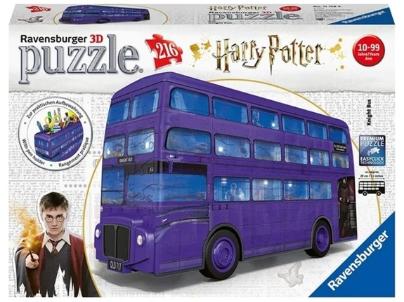 Ravensburger 3D puzzle (slagalice) - London bus Harry Poter RA11158