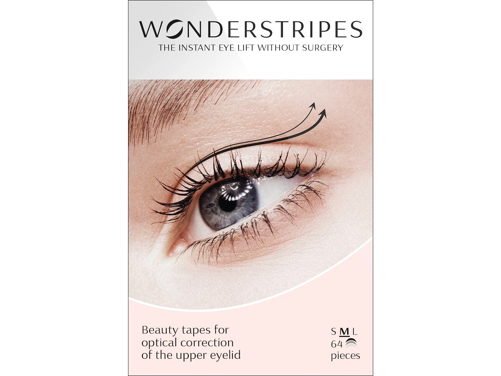 Wonderstripes Silikonske trakice M za korekciju očnih kapaka