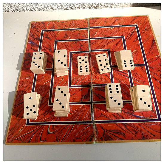 Drvene domino kocke