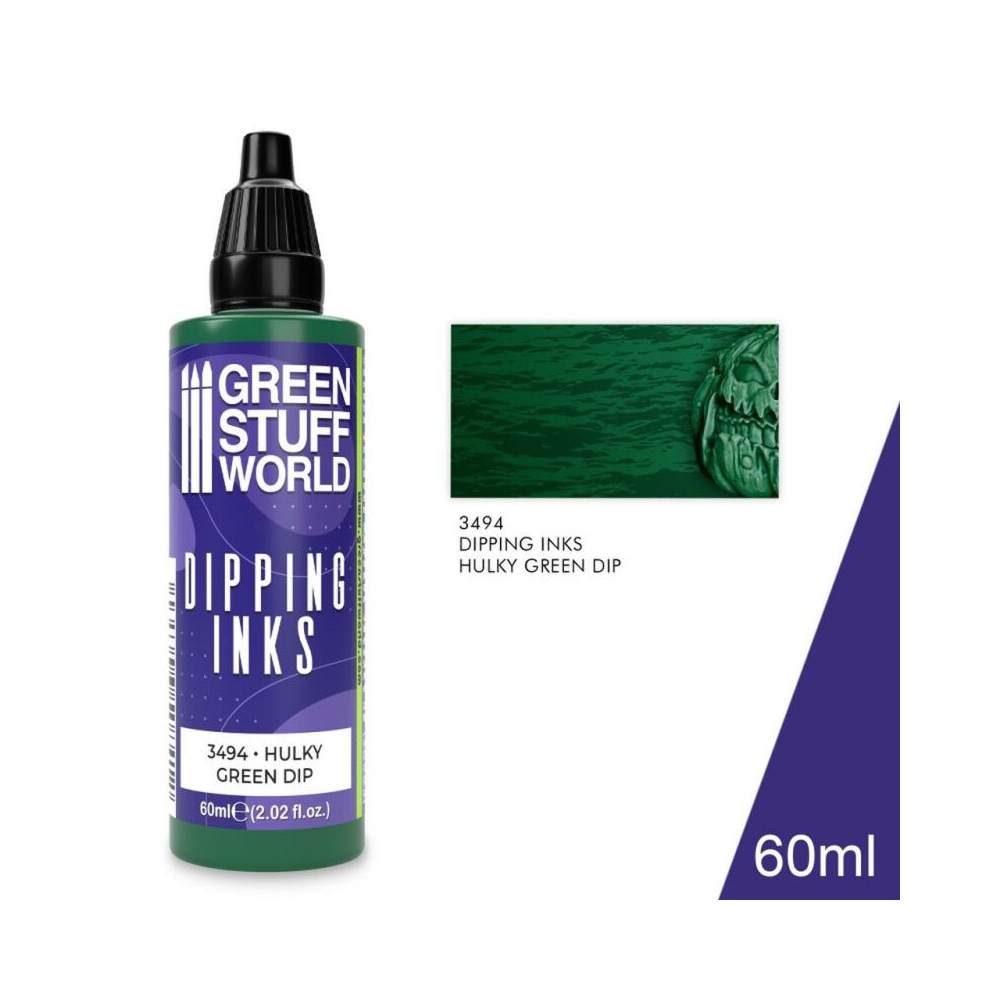 Dipping ink 60 ml - HULKY GREEN DIP