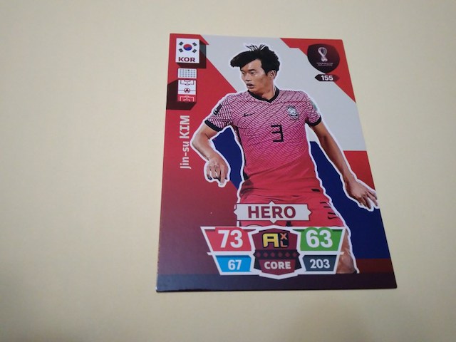 Adrenalyn XL Qatar 2022 -  Hero - Br. 155