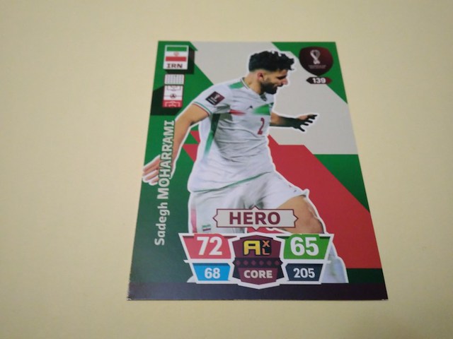 Adrenalyn XL Qatar 2022 -  Hero - Br. 139