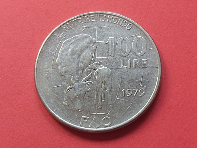 Italija - 100 lire 1979 god FAO