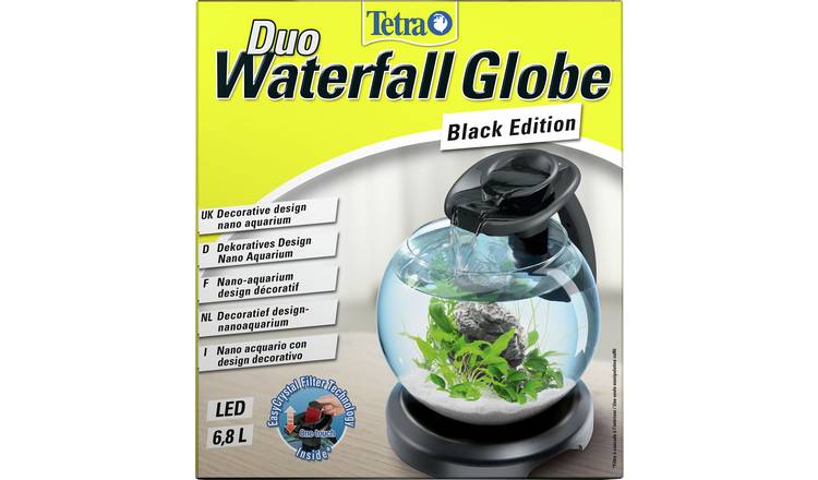 Tetra Duo Waterfall Globe LED akvarijum set BUNDLE hrana i oprema beli 6.8L