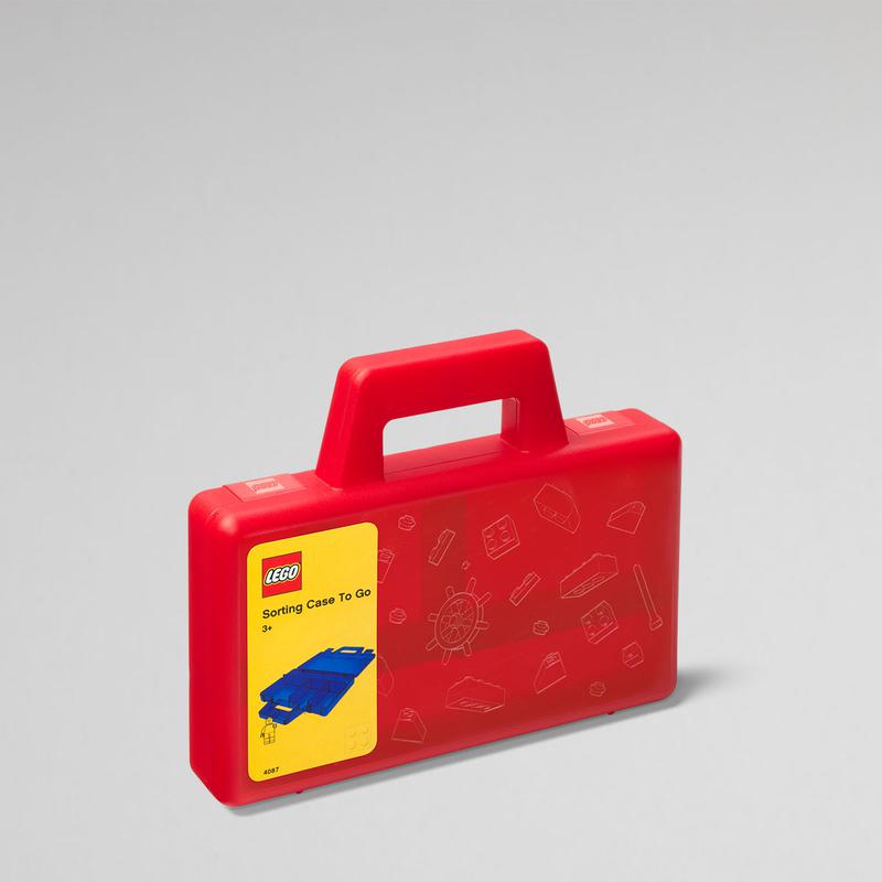 LEGO koferče za sortiranje: Crveno