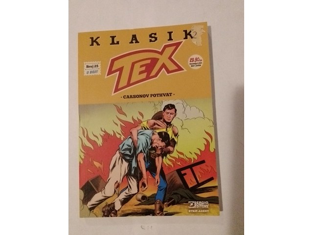 Tex klasik 25 Carsonov pothvat