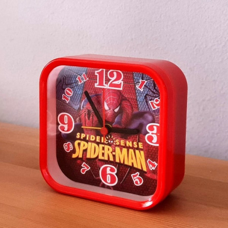 Dečiji sat Spiderman sa budilnikom