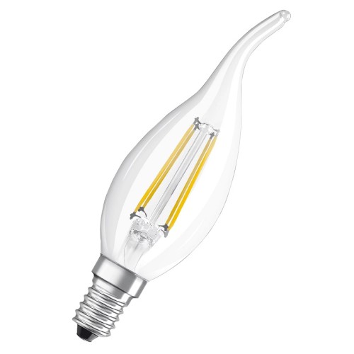 LED SIJ.4W E14 230V 2700K 470LM FIL. LED PCLBA40 OSRAM