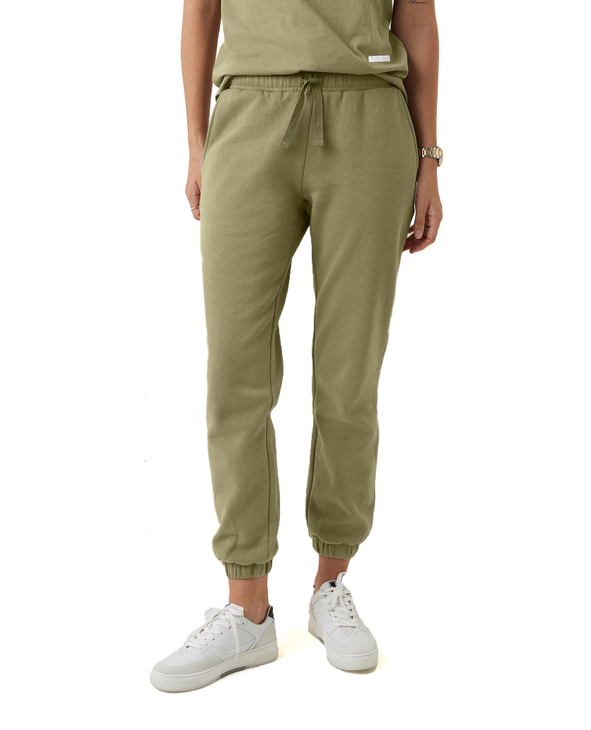 BORG CENTRE PANTS ALOE WOMEN