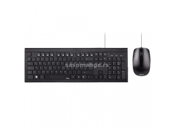Hama Cortino (134958) komplet tastatura+optički miš 1000dpi crni